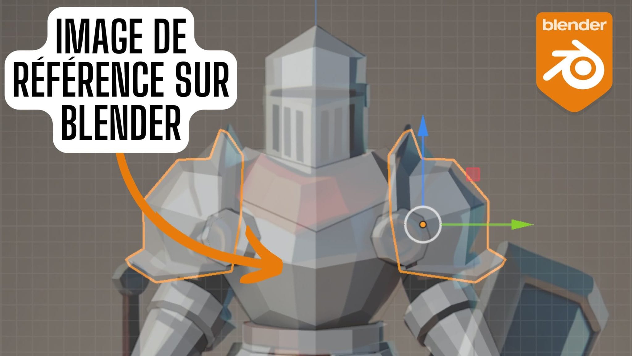 Comment ajouter une image de référence sur Blender pour la sculpture ...