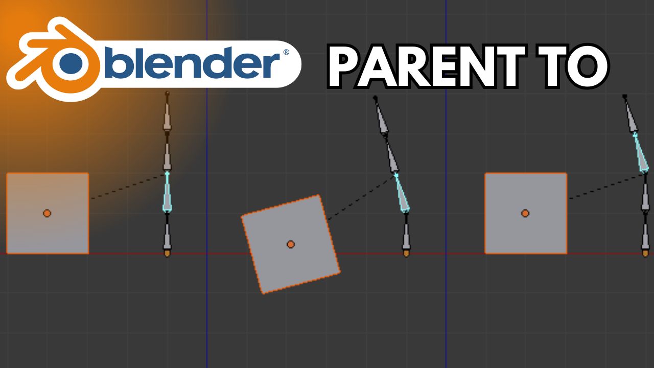 Maîtriser le Parent to ou Parenting dans Blender - Apprendre Blender
