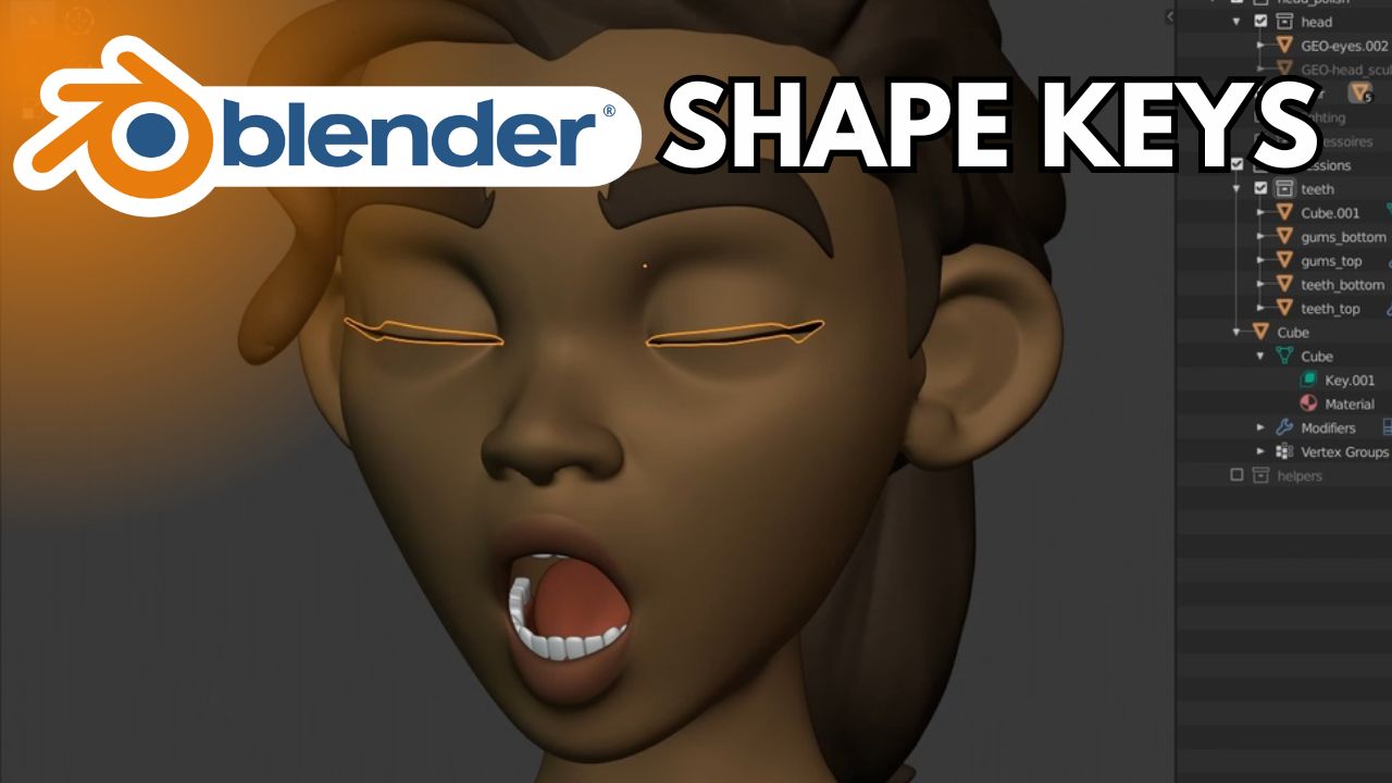 Qu’est-ce que les Shape Keys dans Blender ? - Apprendre Blender
