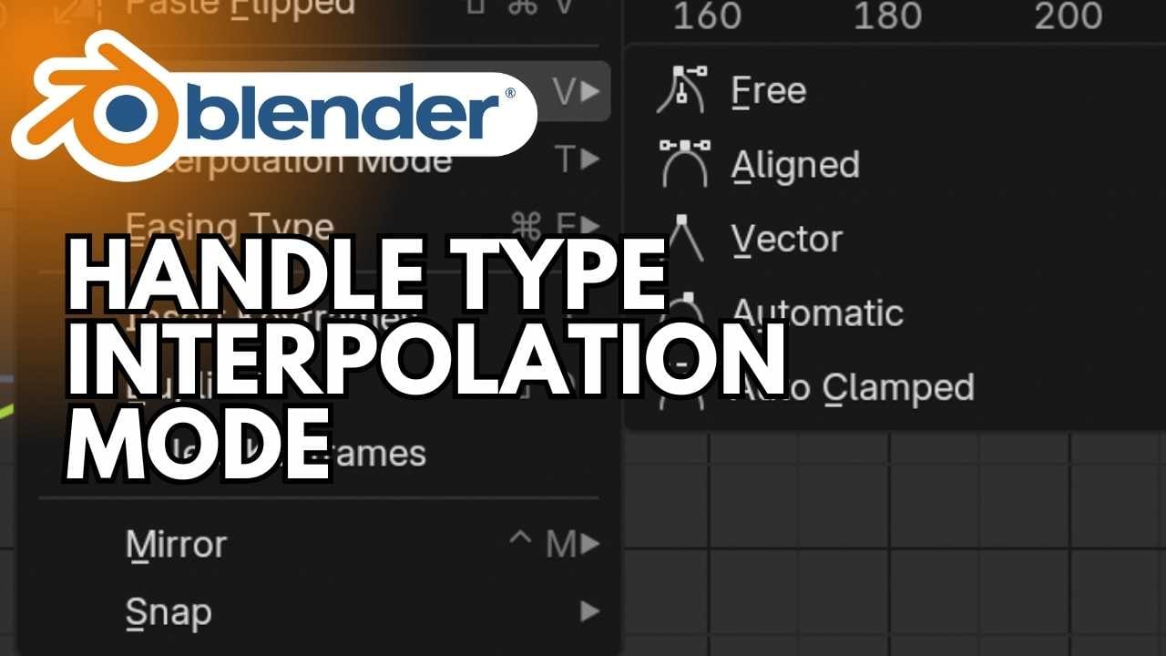 Quelle est la différence entre le Handle Type et le Interpolation Mode ...