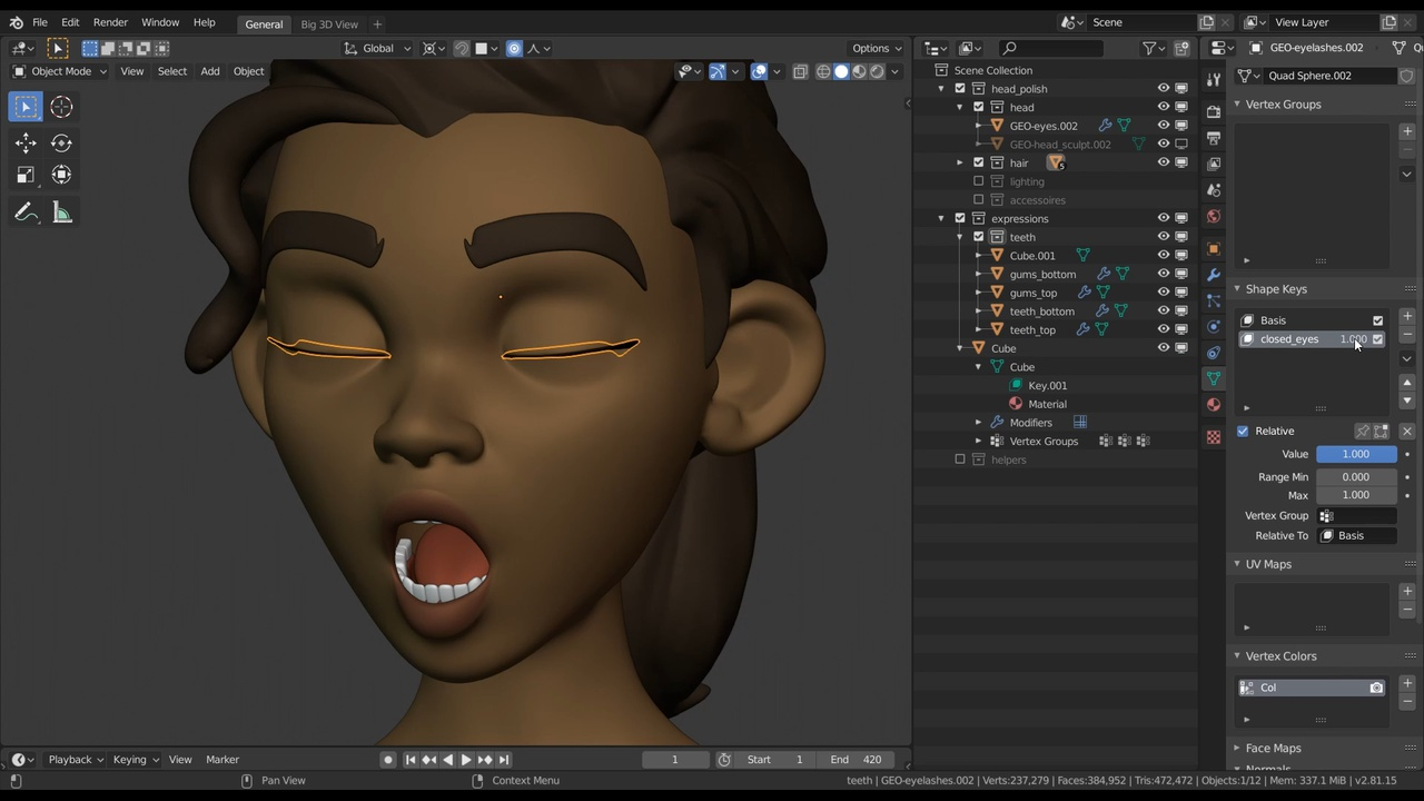 Qu’est-ce que les Shape Keys dans Blender ? - Apprendre Blender