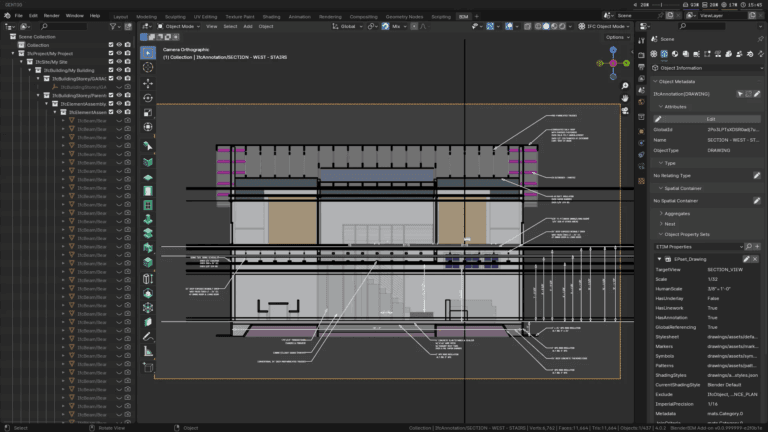 Bonsai pour Blender : la puissance du BIM open source - Apprendre Blender