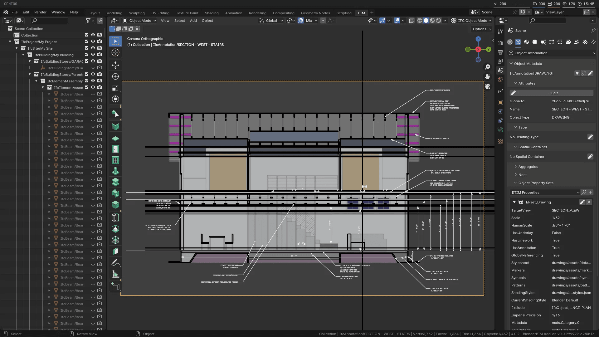 Bonsai pour Blender : la puissance du BIM open source - Apprendre Blender